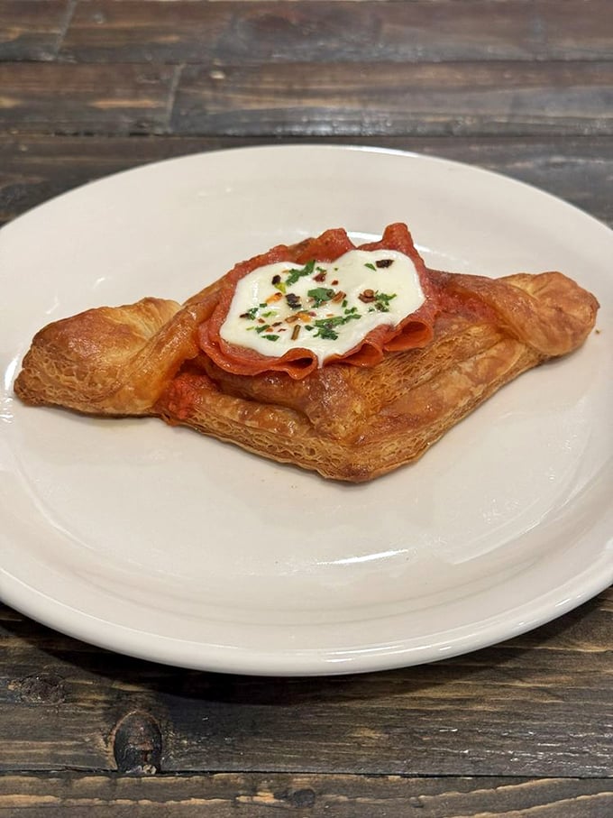 Flaky layers of buttery pastry cradling savory fillings prove that Nichole's isn't just a one-trick pony. This is lunch with ambition and a French accent.