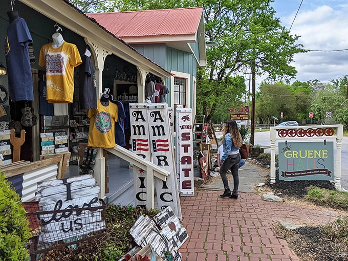 Shopping at The Gruene Haus offers retail therapy with a side of history&mdash;no prescription needed for this kind of medicine.