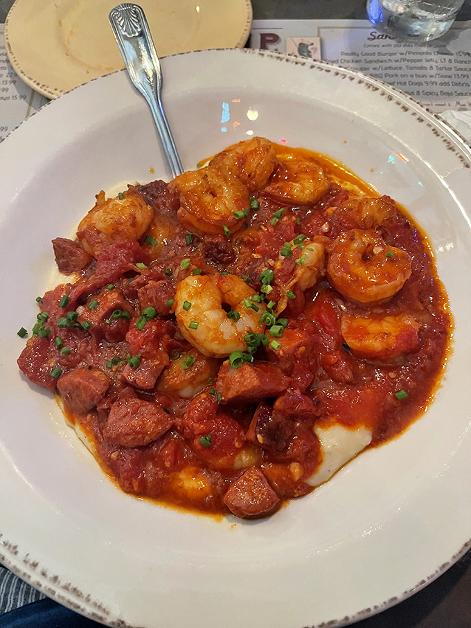Shrimp and grits &ndash; the dish that proves Southern comfort food is really just a warm hug on a plate.