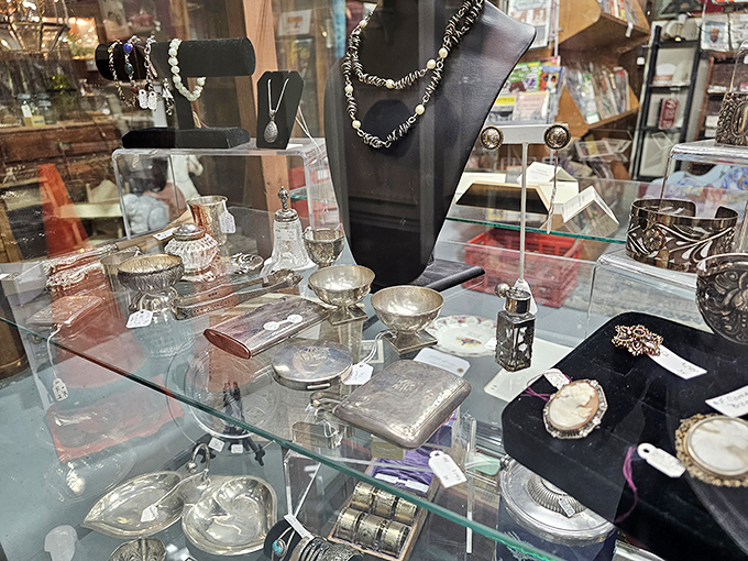 Sparkle and shine from another era. These silver treasures waited decades for someone to give them a second life.