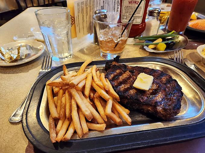 Steak and fries: the Fred Astaire and Ginger Rogers of supper club dining. They've been dancing together for decades because some partnerships are simply perfect.