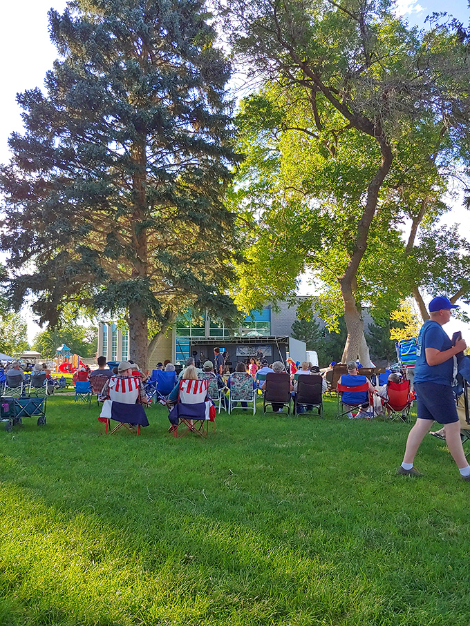 Fridays on Vine brings the community together with lawn chairs, patriotic spirit, and the universal language of live music.