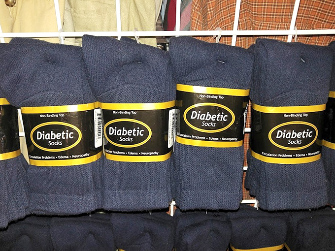 Even diabetic socks get a second chance&mdash;practical finds proving one person's discard is another's necessity.