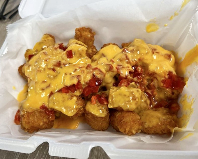 When tots get the full chili-cheese treatment, they become the main event you didn't know you needed.