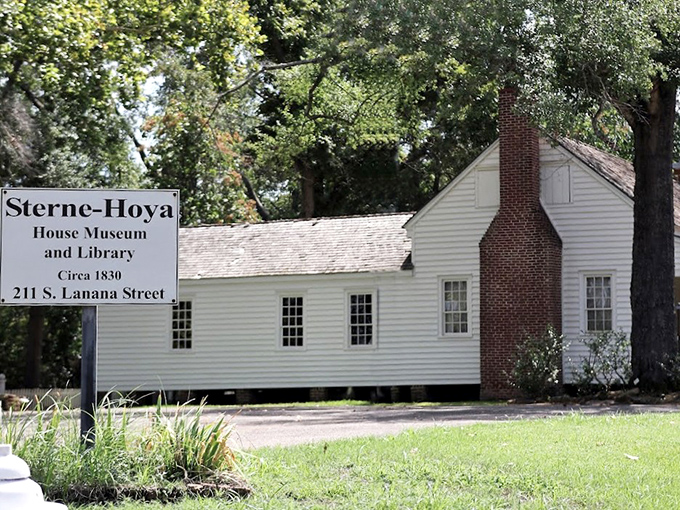 The Sterne-Hoya House Museum, circa 1830, offers a glimpse into 19th-century life when Texas was still figuring itself out.