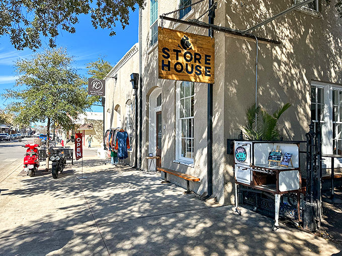 Store House Market & Eatery offers that perfect small-town sidewalk appeal where you half expect to bump into old friends you haven't even met yet.