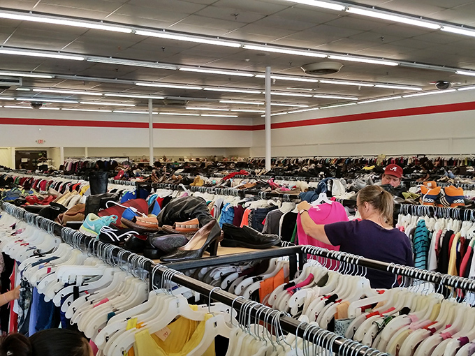 Serious thrifters know to scan the entire horizon of clothing racks&mdash;the holy grail of vintage finds could be hiding in plain sight.