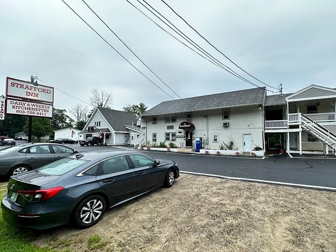 The Strafford Inn offers lodging without requiring a second mortgage. Affordable hospitality that doesn't skimp on that quintessential New England welcome.