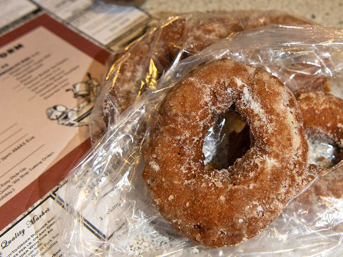 Sugar-dusted donuts that would make Homer Simpson abandon Springfield. Simple pleasures wrapped in a perfect circle of fried dough bliss.