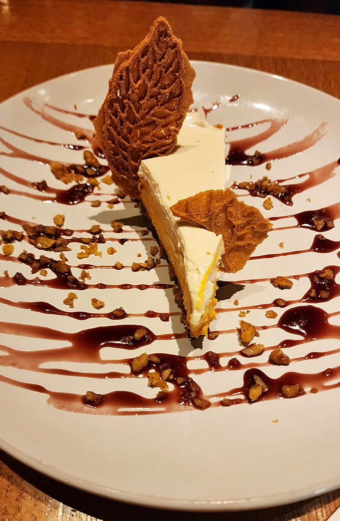 Cheesecake meets sweet potato in a dessert romance worthy of its own Hallmark movie.