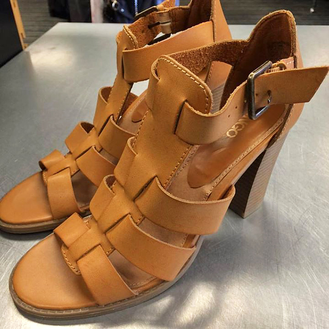These tan heels aren't just shoes&mdash;they're time machines to when you could dance all night without consulting an orthopedist first.