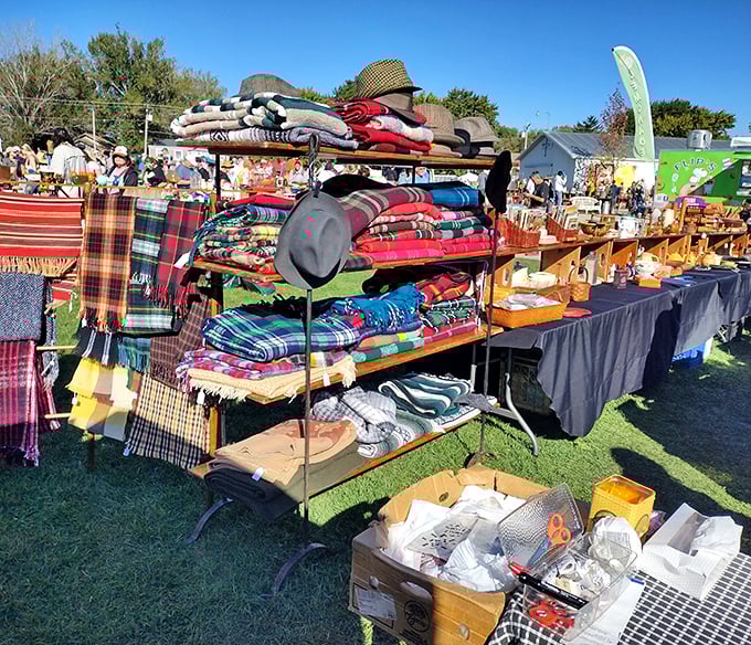 Textile treasures that grandmother would recognize. These colorful blankets have kept generations warm through Wisconsin winters and summer campouts.