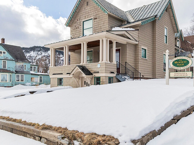 History preserved in architectural splendor. The Moffett House stands as a testament to Berlin's commitment to its storied past.