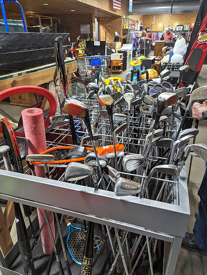 Golf club heaven for weekend warriors &ndash; where your swing can improve dramatically (at least in your mind) for under $20.