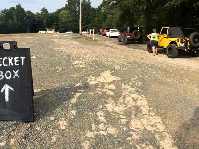 Ticket box this way&mdash;simple instructions for an evening that's anything but ordinary in our complicated digital world.