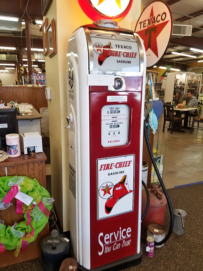 This restored Texaco Fire-Chief pump isn't just vintage decor&mdash;it's a monument to road trips when gas was cheap and maps came folded, not downloaded.