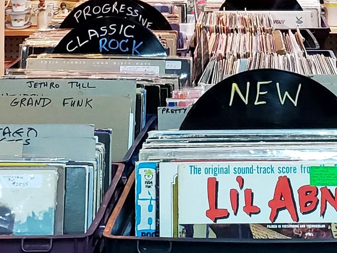 Vinyl paradise for audiophiles! From Jethro Tull to Grand Funk, these albums remind us music sounds better with a little authentic crackle and pop.