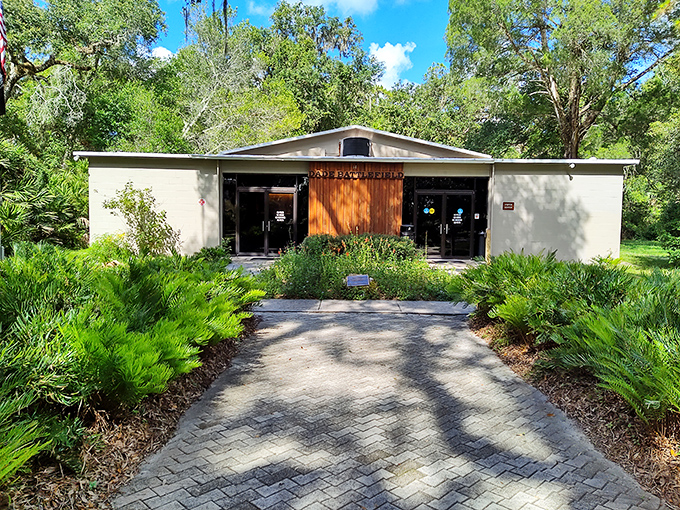 The visitor center's unassuming exterior belies the fascinating exhibits within &ndash; like that unimpressive restaurant that ends up serving the best meal of your trip.