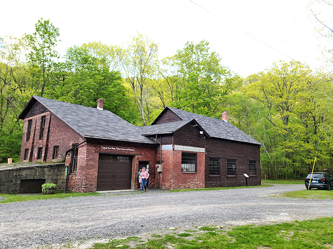 History with a brick facade. The preserved Copake Iron Works buildings stand as testament to an era when "made in America" meant exactly that.