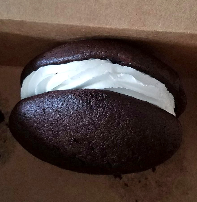 The whoopie pie&mdash;Pennsylvania's answer to the Oreo's midlife crisis. Two chocolate cakes embracing a cloud of cream filling in perfect harmony.