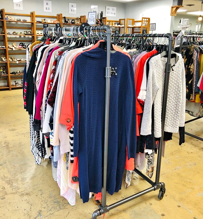 Ladies' fashion nirvana where every rack is a potential "where did you get that?" moment waiting to happen.