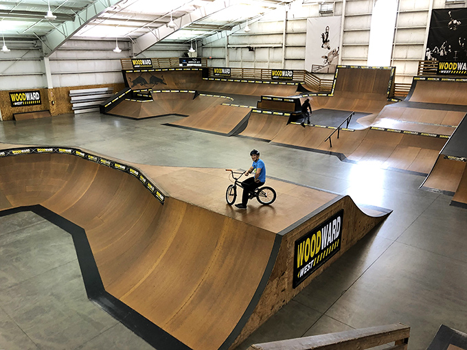 Woodward West attracts thrill-seekers and X-Games hopefuls to perfect their gravity-defying moves in Tehachapi's thin mountain air.