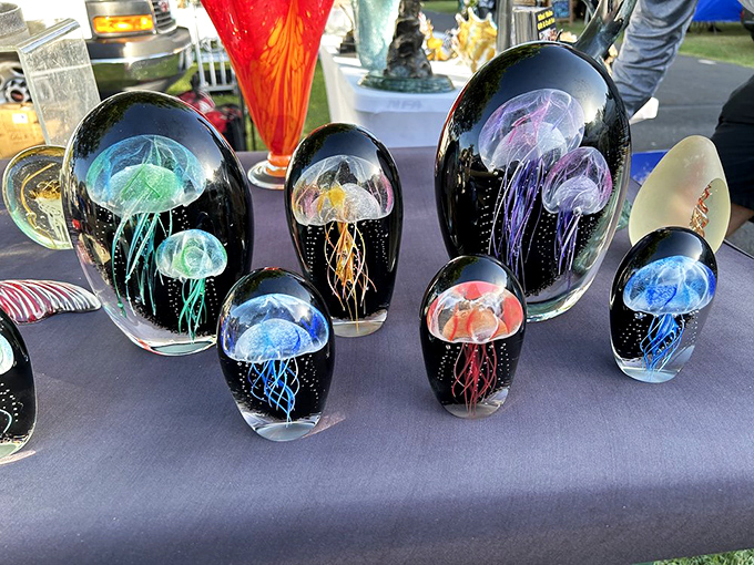 Orgone crystal pyramids catching the Maui sunlight&mdash;part New Age mysticism, part conversation piece for your coffee table back home.