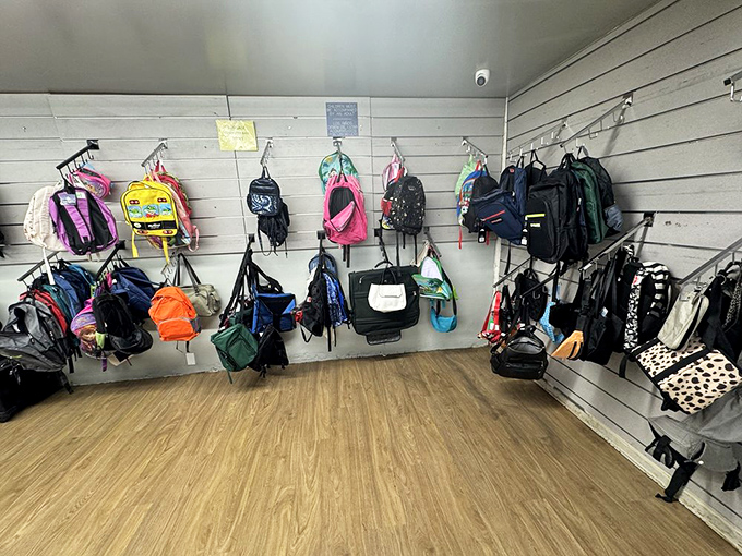 Backpack bonanza! From kindergarten cuties to hiking enthusiasts, there's a pre-loved pack waiting for new adventures.