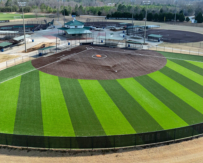 Baseball diamonds where future Hall of Famers learn that striking out is just part of the game.