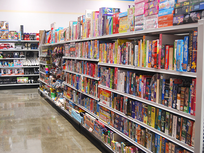 Board game paradise where family game nights are born. That copy of Monopoly might be missing the thimble, but the memories you'll make are worth far more than Park Place.