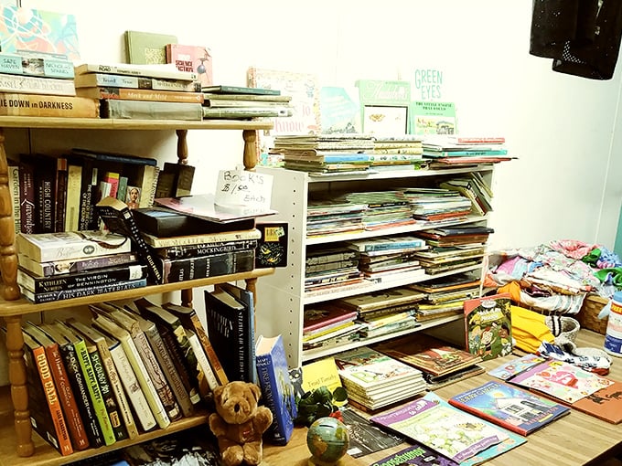 Literary archaeology at its finest. Dig through these stacks and you might unearth that childhood favorite you've been trying to remember for decades.