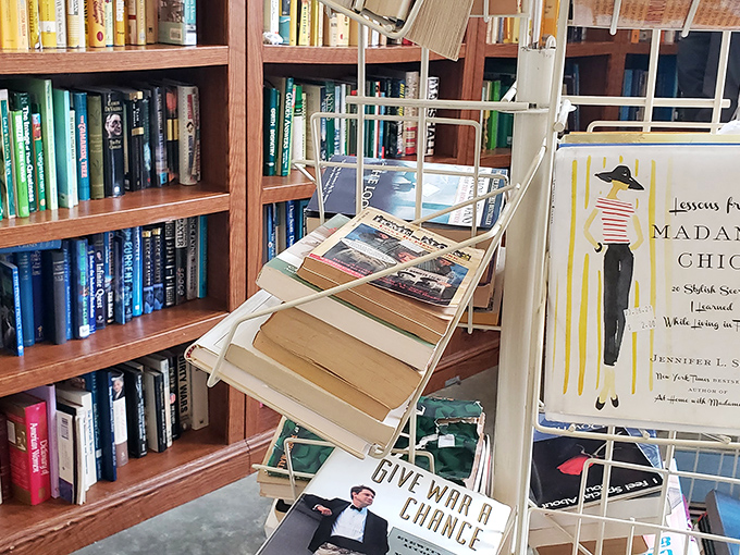 Literary treasures await the patient browser&mdash;from self-help guides to forgotten bestsellers, each shelf holds someone's next favorite read.
