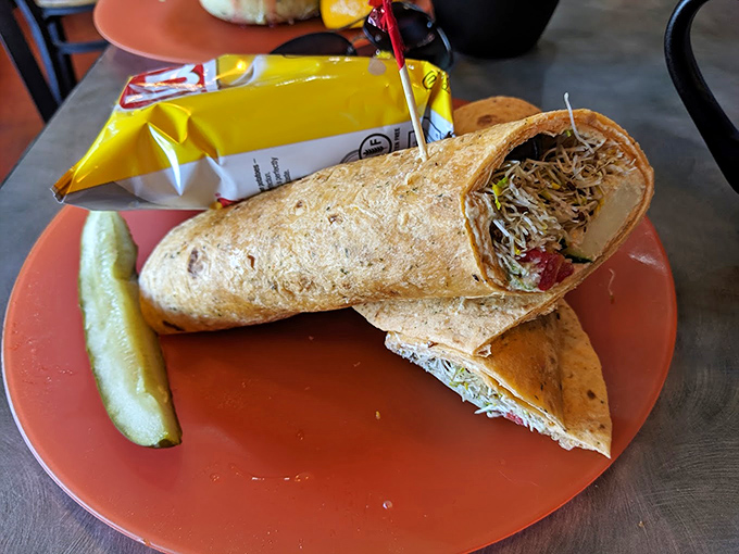 This wrap proves Ruby K's versatility extends beyond the bagel universe, though we suspect bagel dough somehow influenced this creation too. 