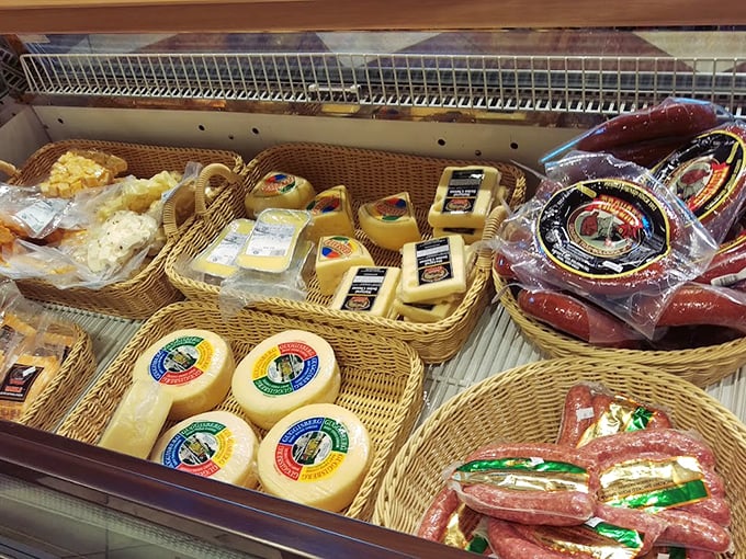 A cheese display that would make Wisconsin nervous &ndash; local varieties that capture Ohio's dairy excellence in every bite.