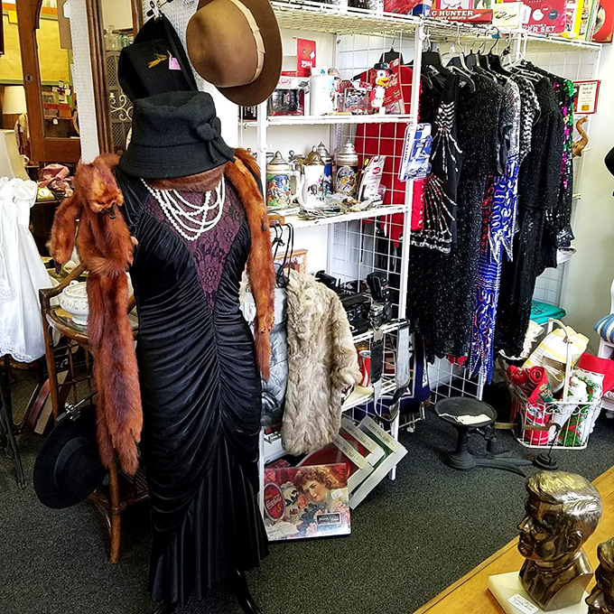 Vintage fashion display that proves style is cyclical &ndash; what was once your mother's "outdated" wardrobe is now your daughter's "vintage find."