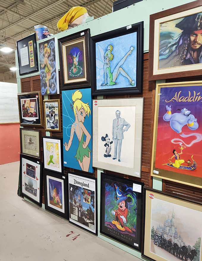 Disney artwork that transforms bare walls into portals to imagination&mdash;Tinkerbell and friends ready to sprinkle pixie dust on your home decor.