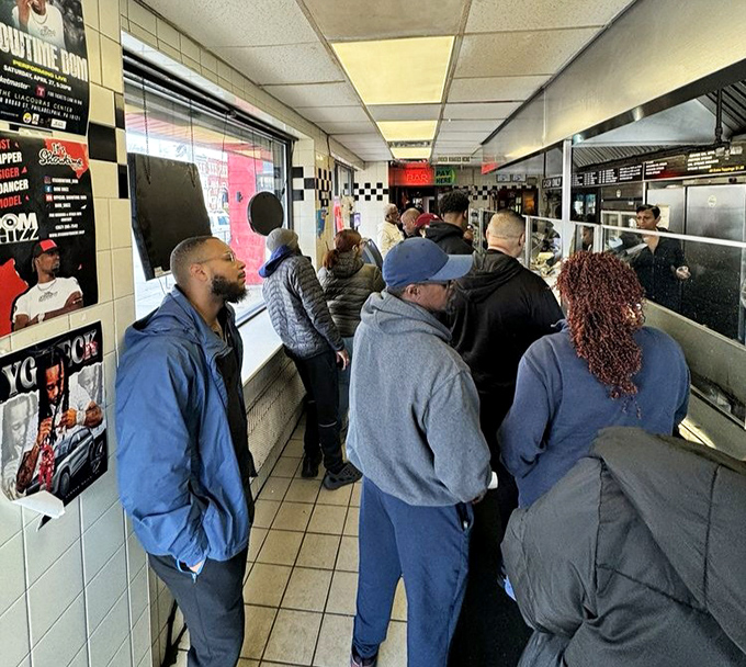 The line forms for good reason. In Philadelphia, waiting for a great cheesesteak isn't just patience&mdash;it's an act of faith rewarded.