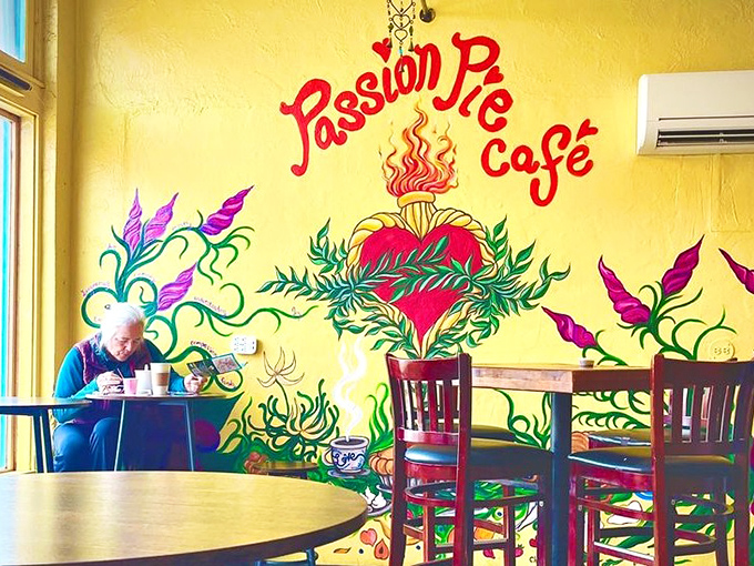 Where vibrant murals meet morning meditation. That sacred space between your first sip of coffee and the realization that today might actually be wonderful. 