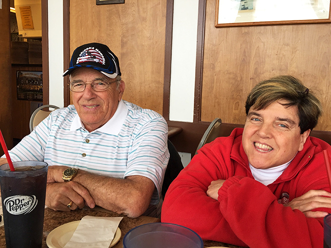 The dining room at Tommy's hosts generations of pizza lovers, where conversations flow as freely as the fountain drinks.
