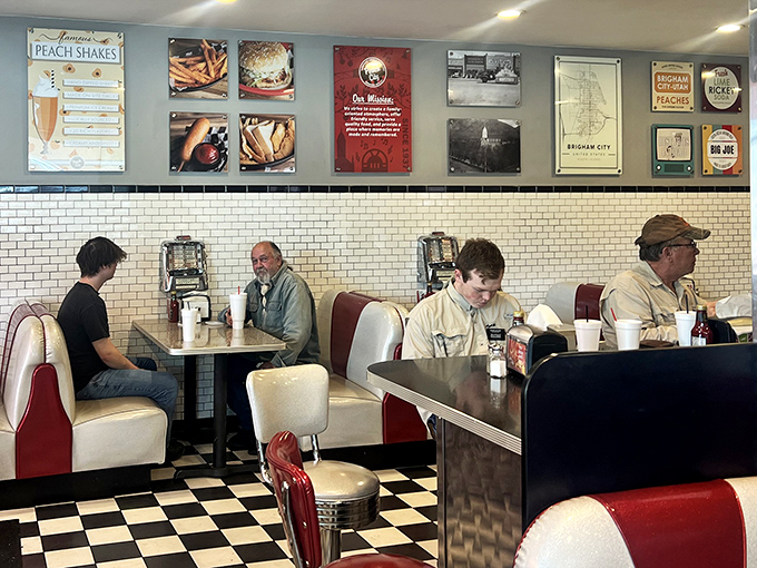 The dining room at Peach City isn't just serving food &ndash; it's serving memories, with each booth witnessing first dates, family celebrations, and everyday moments.