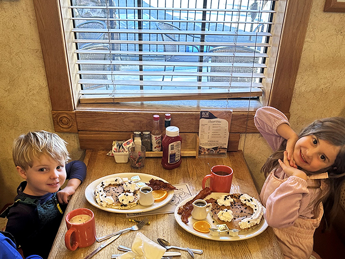 Happy kids with happy plates&mdash;proof that Buttercup Pantry has mastered the universal language of "yum" across all age groups.