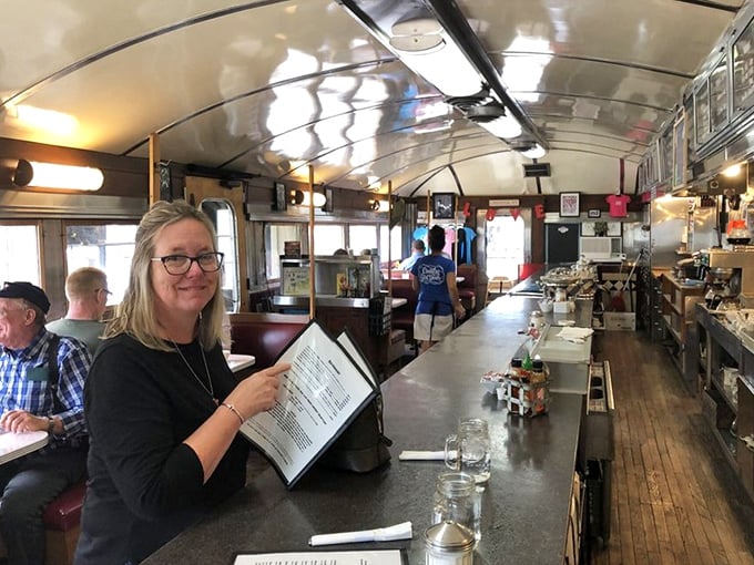 Where strangers become neighbors and neighbors become family. The curved ceiling creates the perfect acoustic environment for sharing Vermont gossip.