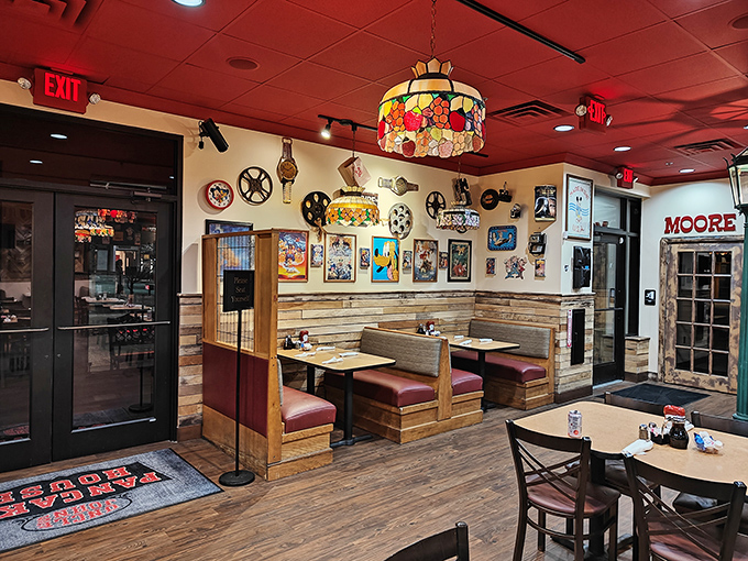 The dining area feels like breakfast's hall of fame, where every booth has hosted countless "I needed this" morning moments.