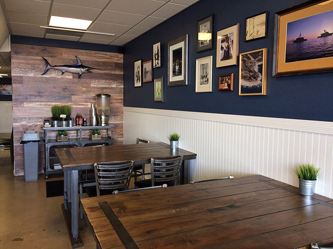 Clean lines and casual comfort where the food does all the talking &ndash; no pretense, just deliciousness.