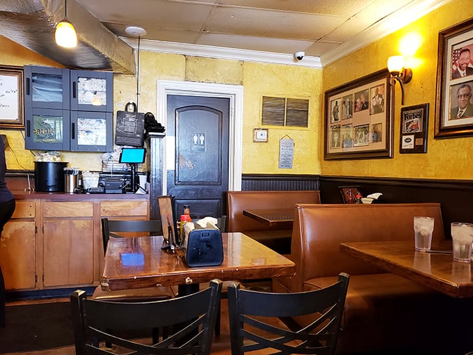 Yellow walls and decades of memories create an atmosphere no designer could replicate. This isn't d&eacute;cor&mdash;it's soul.