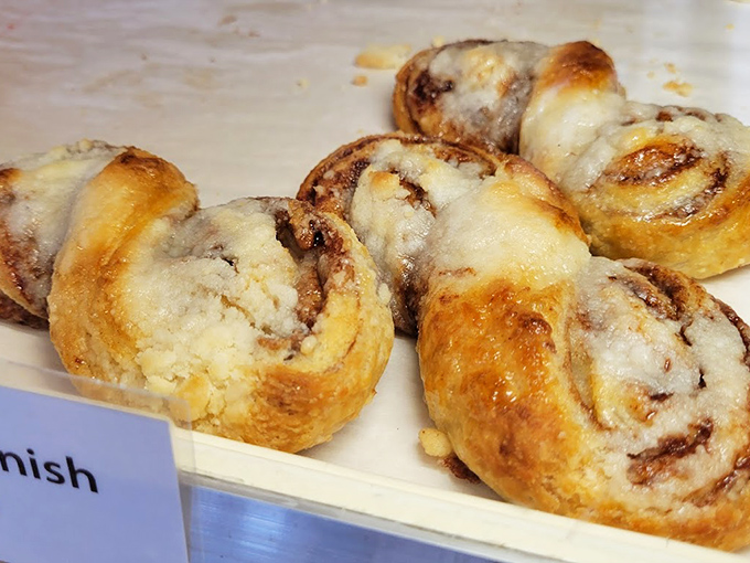 Sweet spiral satisfaction guaranteed. These cinnamon rolls have achieved that perfect balance between dough, spice, and everything nice.