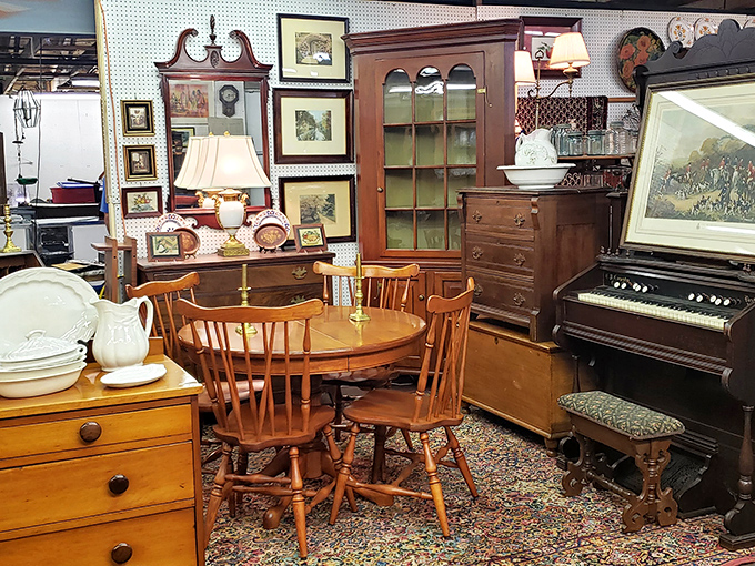 Not just furniture&mdash;a time capsule of American craftsmanship. That maple dining set has witnessed more family meals than most Instagram food influencers.