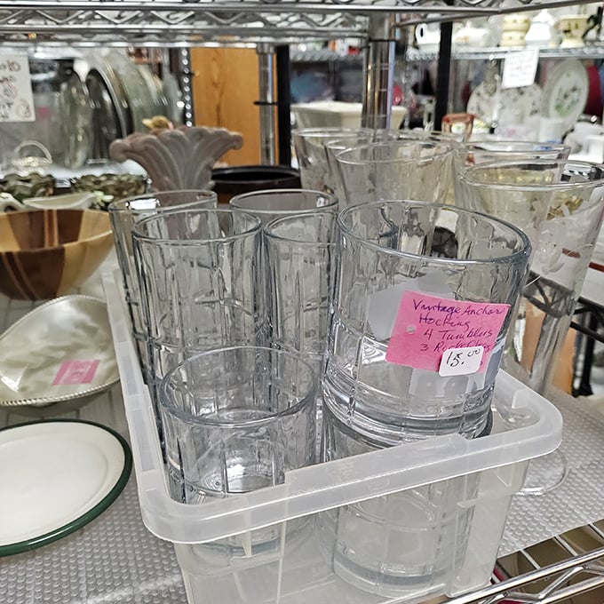 These vintage glasses aren't just for drinking&mdash;they're conversation pieces that make even tap water taste like it has a fascinating backstory.