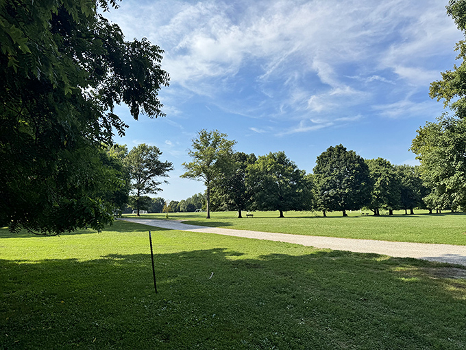 The kind of open space that makes you want to twirl like Julie Andrews, even if you've never had that impulse before.