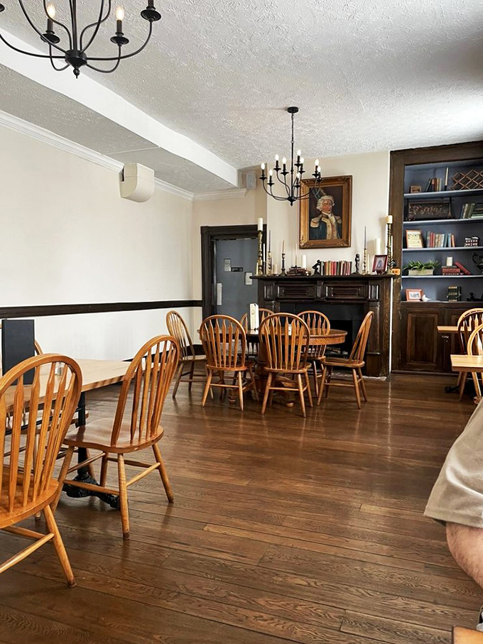 The dining room feels like Sunday dinner at a history professor's home&mdash;if that professor also happened to be an exceptional cook.